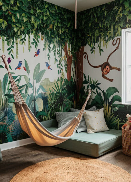 Into the Wild: 20 Jungle-Inspired Kids Room Ideas - Various Loft