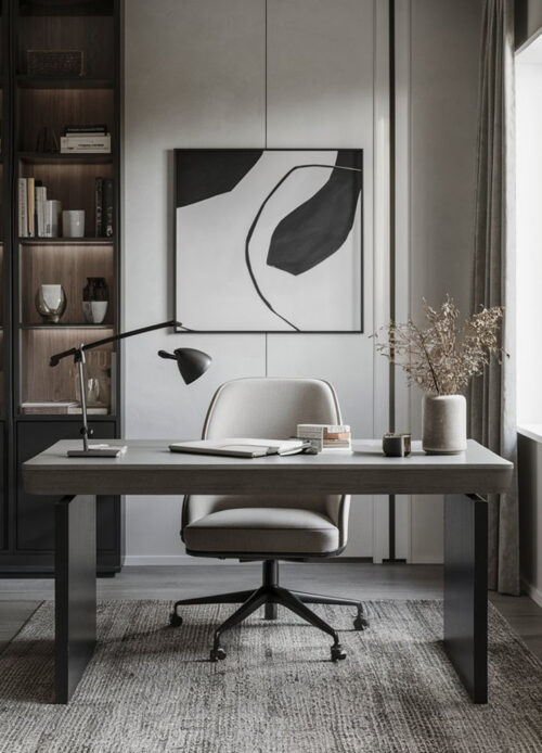 20 Stylish Home Office Ideas for Women - Various Loft
