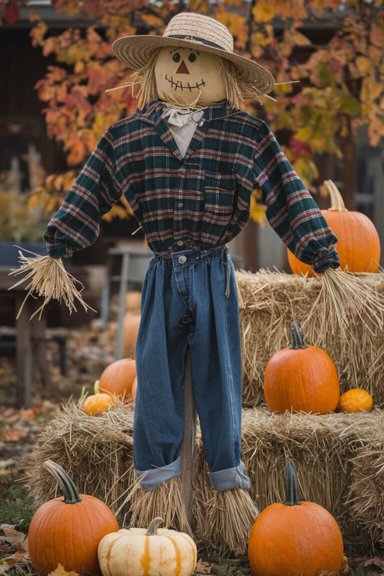 Top 10 Scarecrow Ideas for Fall Festivals and Events - Various Loft