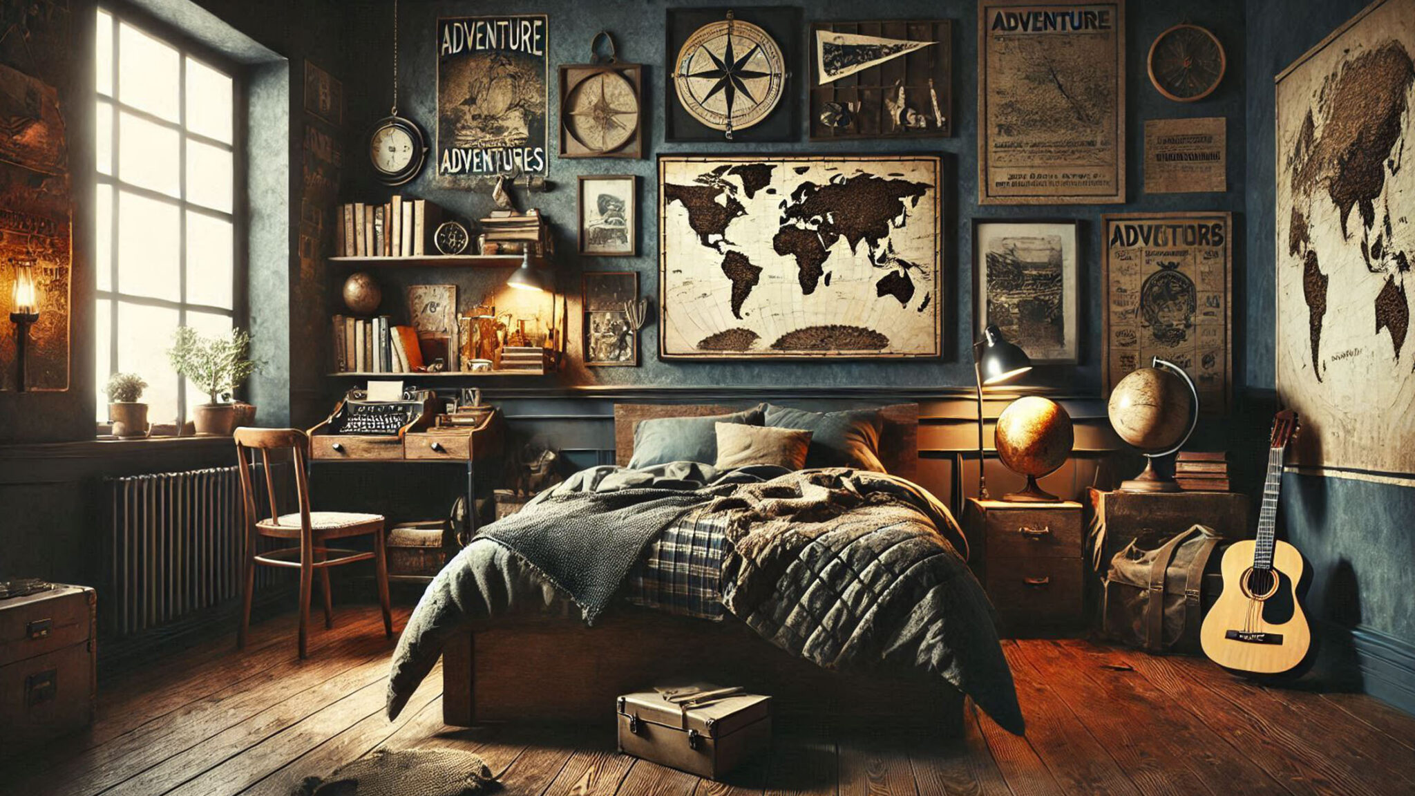 20 Teen Boy Bedroom Designs With An Adventure Twist - Various Loft