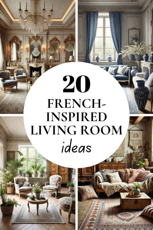 How to Style a French-Inspired Living Room Effortlessly - Various Loft