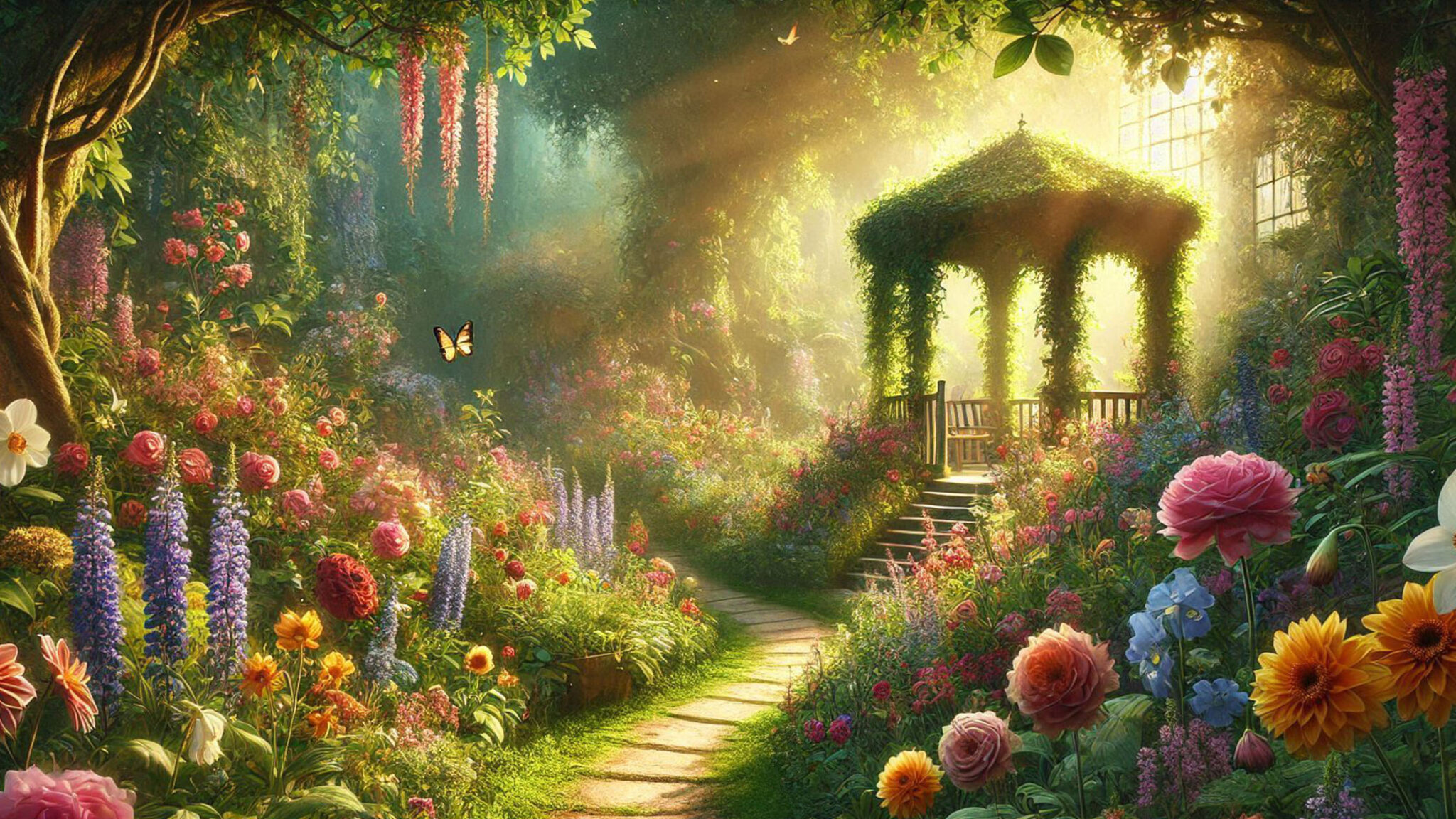 20 Beautiful Secret Garden Designs You’ll Love - Various Loft