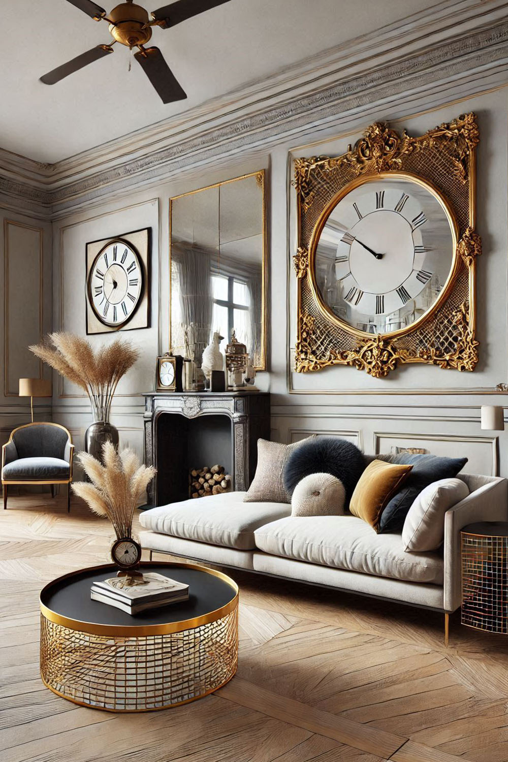 How to Style a French-Inspired Living Room Effortlessly - Various Loft