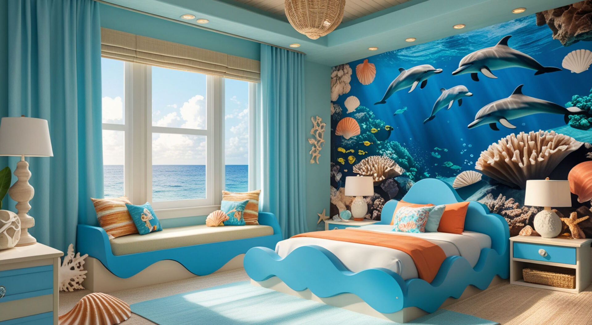 Amazing Kids Room Ideas to Bring the Beach Home - Various Loft