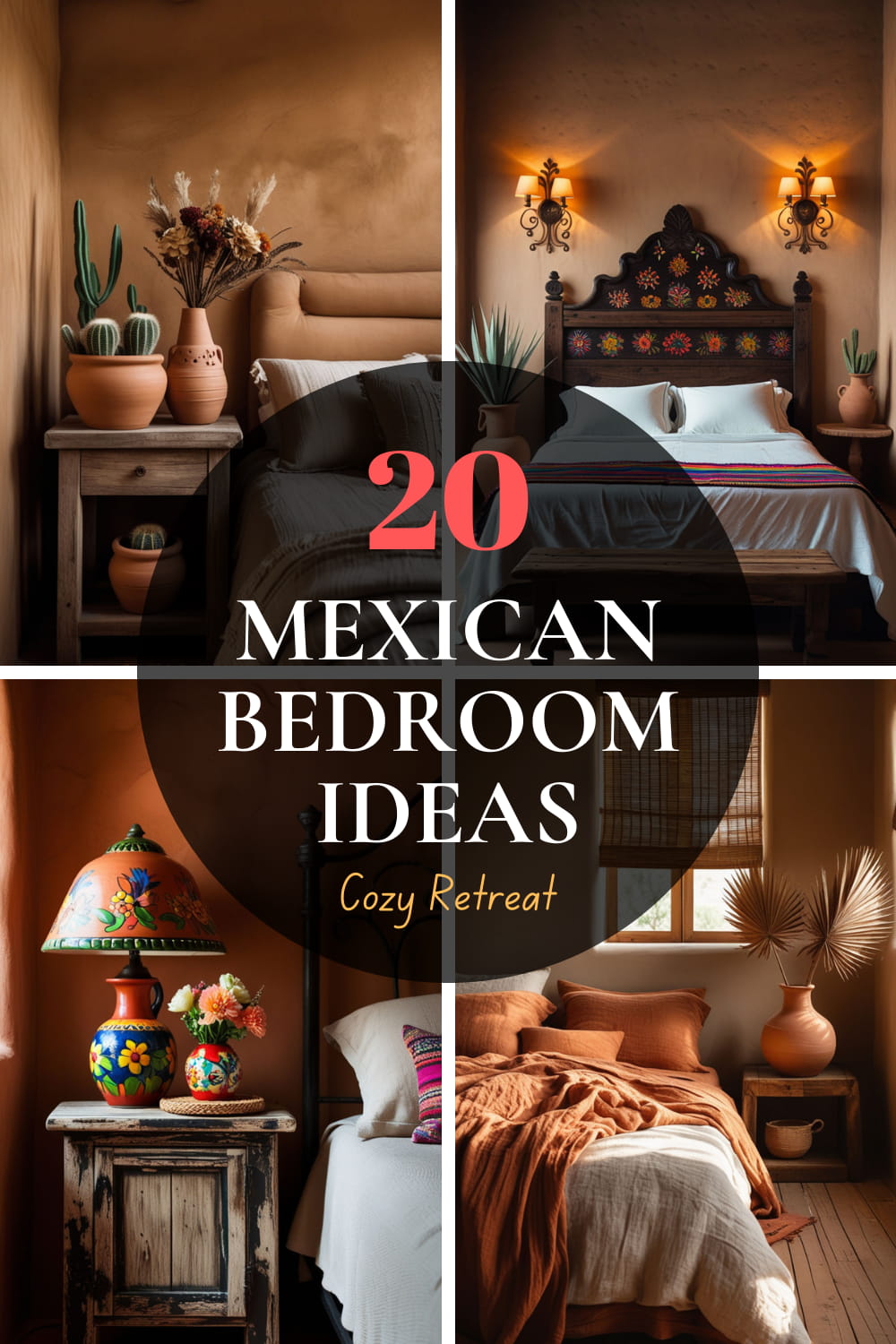 20 Simple Mexican Bedroom Ideas for a Cozy Retreat - Various Loft